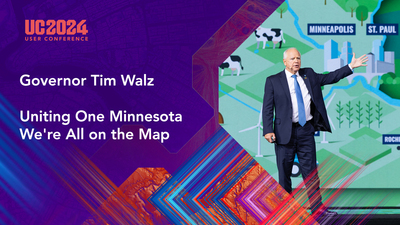 Governor Tim Walz - Uniting One Minnesota | We’re All on the Map - Esri ...