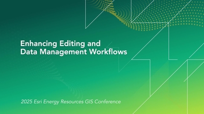 Enhancing Editing and Data Management Workflows - Esri Videos: GIS ...