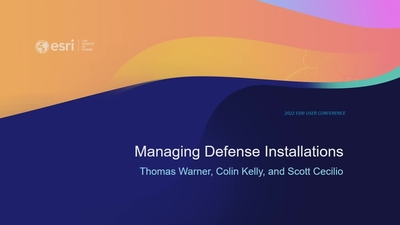 ArcGIS: Managing Defense Installations - Esri Videos: GIS, Events ...