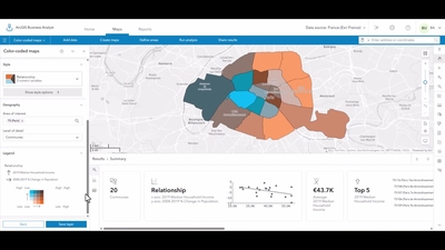 Create a color-coded map - Esri Videos: GIS, Events, ArcGIS Products ...