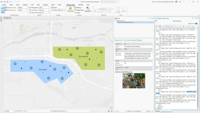Customize pop-ups with HTML mode in ArcGIS Pro - Esri Videos: GIS ...