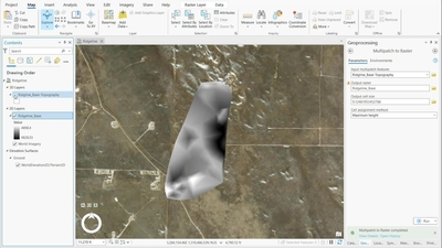 Generate a raster layer in ArcGIS Pro from a Civil 3D surface - Esri ...