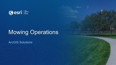 Mowing Operations - Esri Videos: GIS, Events, ArcGIS Products & Industries