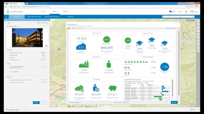 Introduction to building infographics - Esri Videos: GIS, Events ...