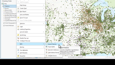 Export a Feature Service to a File Geodatabase Feature Class in ArcGIS Pro - Esri Videos: GIS ...