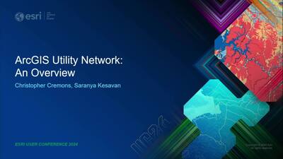ArcGIS Utility Network: An Overview - Esri Videos: GIS, Events, ArcGIS Products & Industries