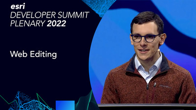 Web Editing - Esri Videos: GIS, Events, ArcGIS Products & Industries