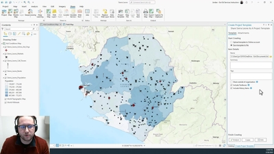 Get Started with Your Own Project Template in ArcGIS Pro - Esri Videos ...