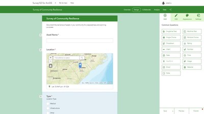 How to Create a Survey123 Form in a Browser - Esri Videos: GIS, Events, ArcGIS Products & Industries