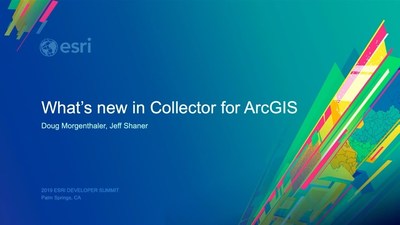What's New in Collector for ArcGIS - Esri Videos: GIS, Events, ArcGIS ...