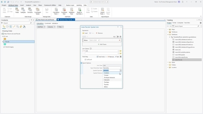 Use attribute rule templates to generate a spatial join in ArcGIS Pro ...