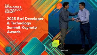 2025 Esri Developer & Technology Summit Keynote — Awards - Esri Videos ...