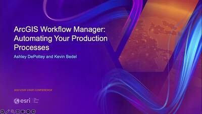 ArcGIS Workflow Manager: Automating Your Production Processes - Esri ...