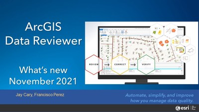 ArcGIS Data Reviewer - What's New in November 2021 - Esri Videos: GIS ...