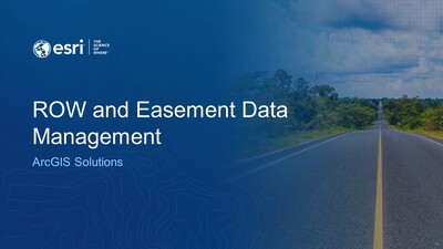 ROW and Easement Data Management - Esri Videos: GIS, Events, ArcGIS ...