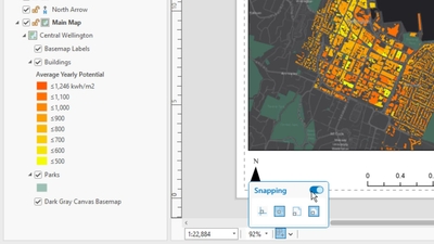Use snapping in layouts in ArcGIS Pro - Esri Videos: GIS, Events, ArcGIS Products & Industries