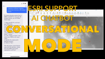 Conversational Mode - Demo of AI Chatbot Capability of the Support App ...