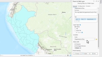 Publish KML or KMZ Files as Hosted Feature Layers to ArcGIS Online from ArcGIS Pro - Esri Videos ...