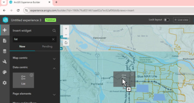 The List Widget is Not Fully Displayed in ArcGIS Experience Builder ...