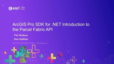ArcGIS Pro SDK for .NET: Introduction to the Parcel Fabric API - Esri ...