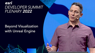 Beyond Visualization with Unreal Engine - Esri Videos: GIS, Events ...