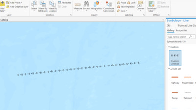 How To: Create a customer linetype with text characters in ArcGIS Pro - Esri Videos: GIS, Events ...