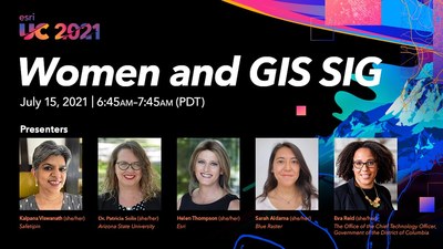 Women and GIS - Esri Videos: GIS, Events, ArcGIS Products & Industries