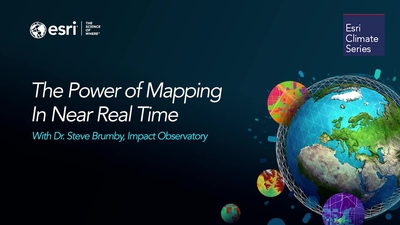 Power of Mapping in Near Real Time - Esri Videos: GIS, Events, ArcGIS ...