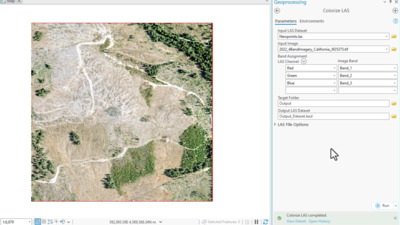 Assign RGB Values to Overlaying LAS Points in ArcGIS Pro - Esri Videos: GIS, Events, ArcGIS ...