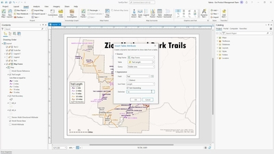 Use attributes as dynamic text in a layout in ArcGIS Pro - Esri Videos ...