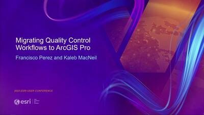 ArcGIS Data Reviewer: Migrating Quality Control Workflows to ArcGIS Pro ...