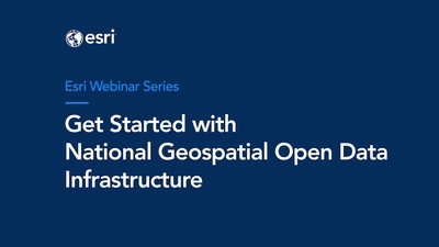 Get Started with Geospatial Data Infrastructure - Esri Videos: GIS ...