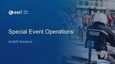 Special Event Operations - Esri Videos: GIS, Events, ArcGIS Products ...