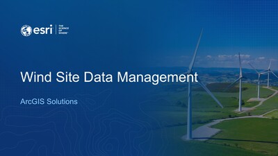 Wind Site Data Management - Esri Videos: GIS, Events, ArcGIS Products ...