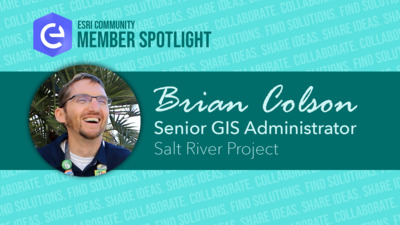 Esri Community Member Spotlight: Brian Colson - Esri Videos: GIS ...