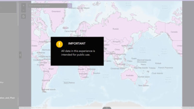 A splash window does not include a close button in ArcGIS Experience Builder - Esri Videos: GIS ...