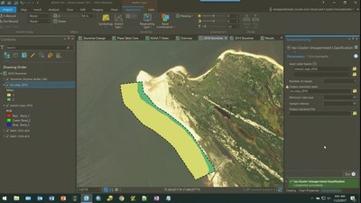 Coastal Management – Automatic Shoreline Delineation and Change Detection Analysis - Esri Videos ...