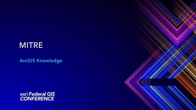 ArcGIS Knowledge and Project Homeland - Esri Videos: GIS, Events ...