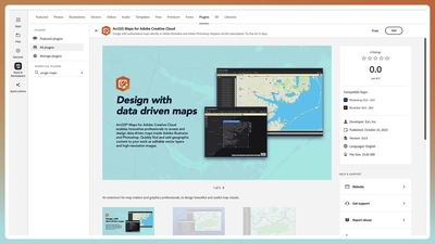 ArcGIS Maps for Adobe Creative Cloud October 2023 Release - Esri Videos ...