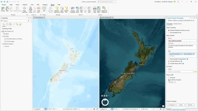 Create a project template in ArcGIS Pro - Esri Videos: GIS, Events ...