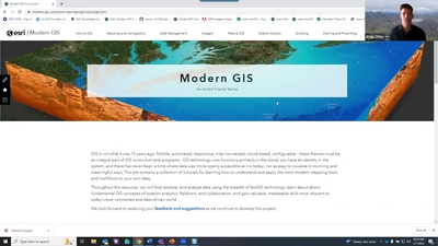 Modern GIS Is Here Along with a Free Curriculum Resource - Esri Videos ...
