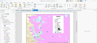 Reduce the Legend's Horizontal Background Space in an ArcGIS Pro Layout ...
