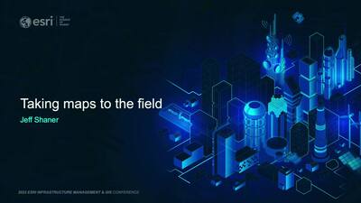 Taking Maps to the Field with ArcGIS Field Maps - Esri Videos: GIS ...