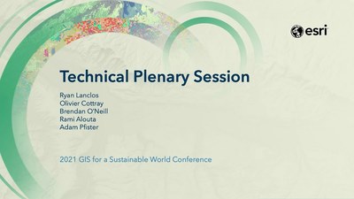 Technical Plenary Session - Esri Videos: GIS, Events, ArcGIS Products ...