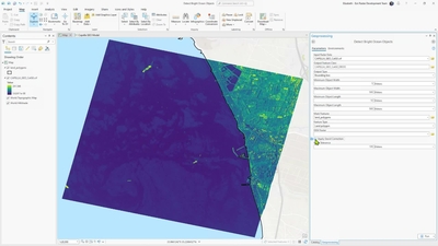Detect Bright Ocean Objects in ArcGIS Pro - Esri Videos: GIS, Events ...