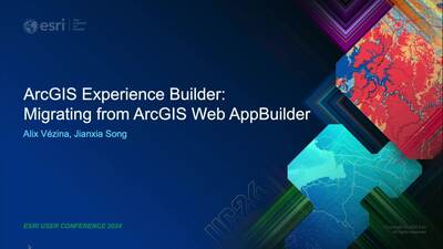 ArcGIS Experience Builder: Migrating from ArcGIS Web AppBuilder - Esri ...