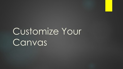 Student Tutorial: Canvas Customization - Video @ NKU