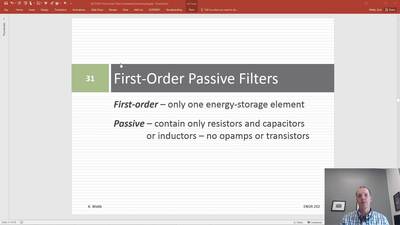 First-Order RC Low-Pass Filter - OSU MediaSpace