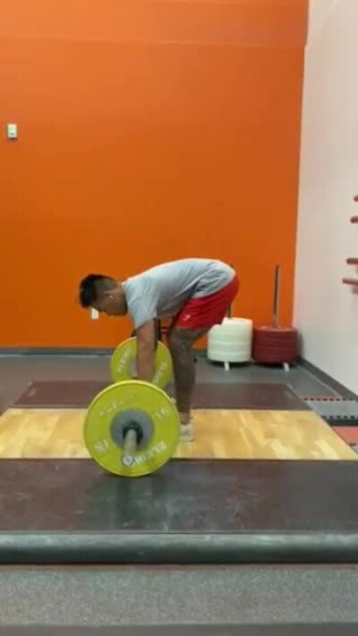 Clean and jerk side view - OSU MediaSpace