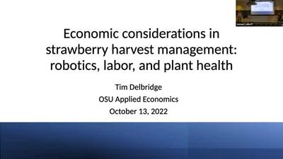 BPP Fall 2022 Seminar Series: Dr. Timothy Delbridge - OSU MediaSpace